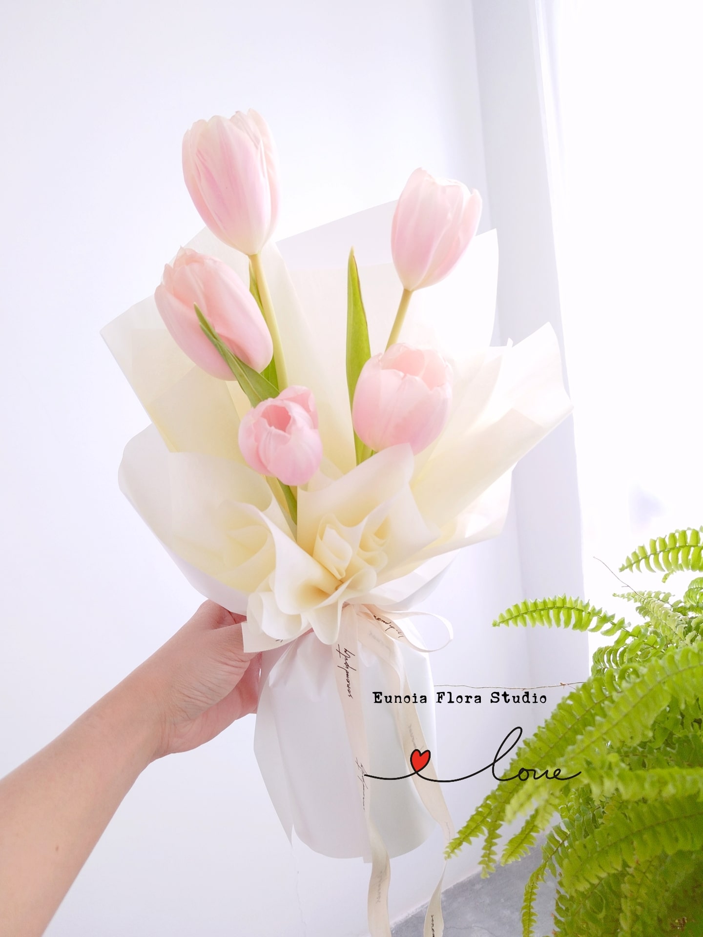 Peach Tulips - Our Products - Florist in Johor Bahru - Eunoia Flora Studio
